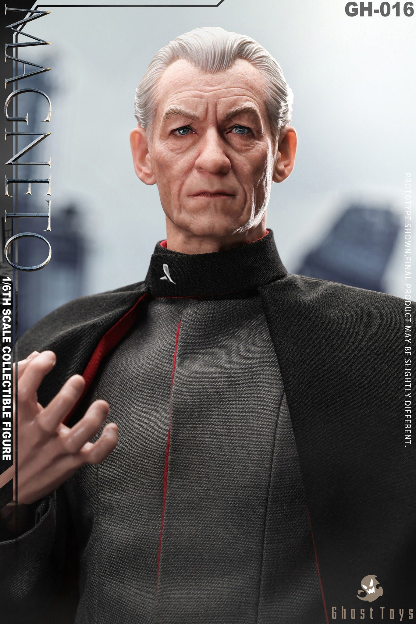 Pre-Order Ghost Toys GH-016 - Old Magneto 1/6 scale Action Figure ...