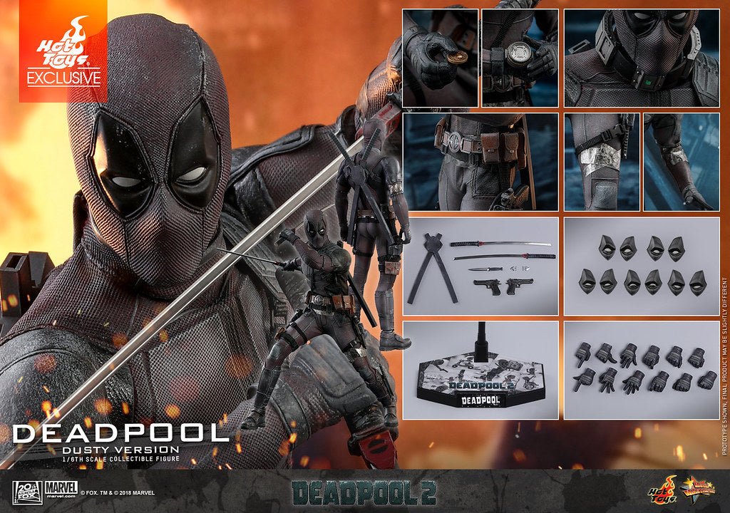 Hot Toys MMS505 Deadpool 2 - 1/6th scale Deadpool (Dusty Version) Coll ...