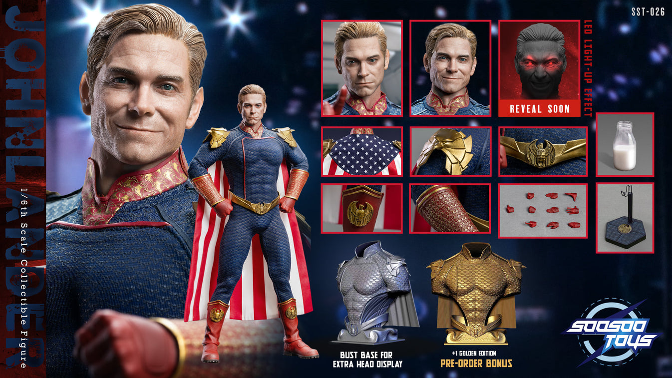 Soosootoys SST026 - John Lander 1/6 Scale Collectibles Figure – Wantedtoys