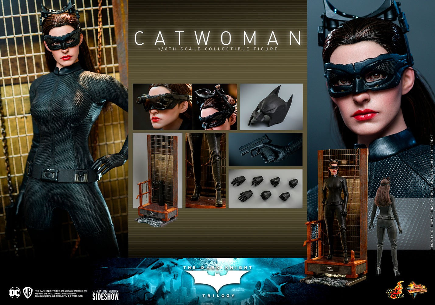 Hot Toys MMS627 The Dark Knight Trilogy - 1/6th scale Catwoman Collect ...